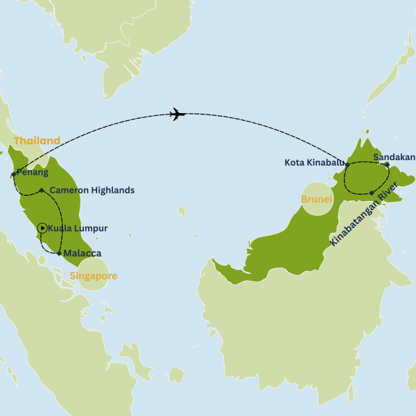 Essence of Malaysia and Borneo – Kavaya Travel Group