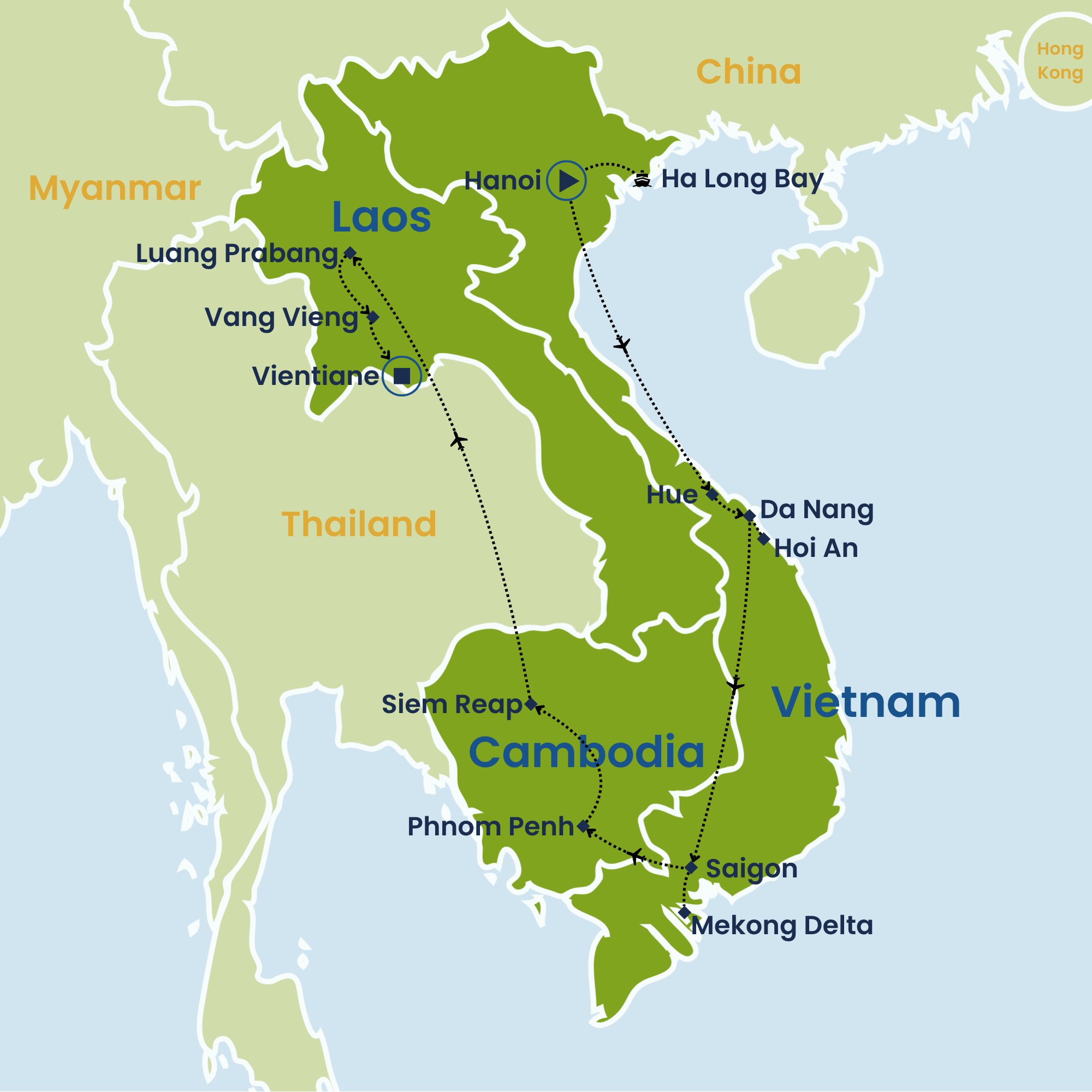 Grand Indochina Journey – Kavaya Travel Group