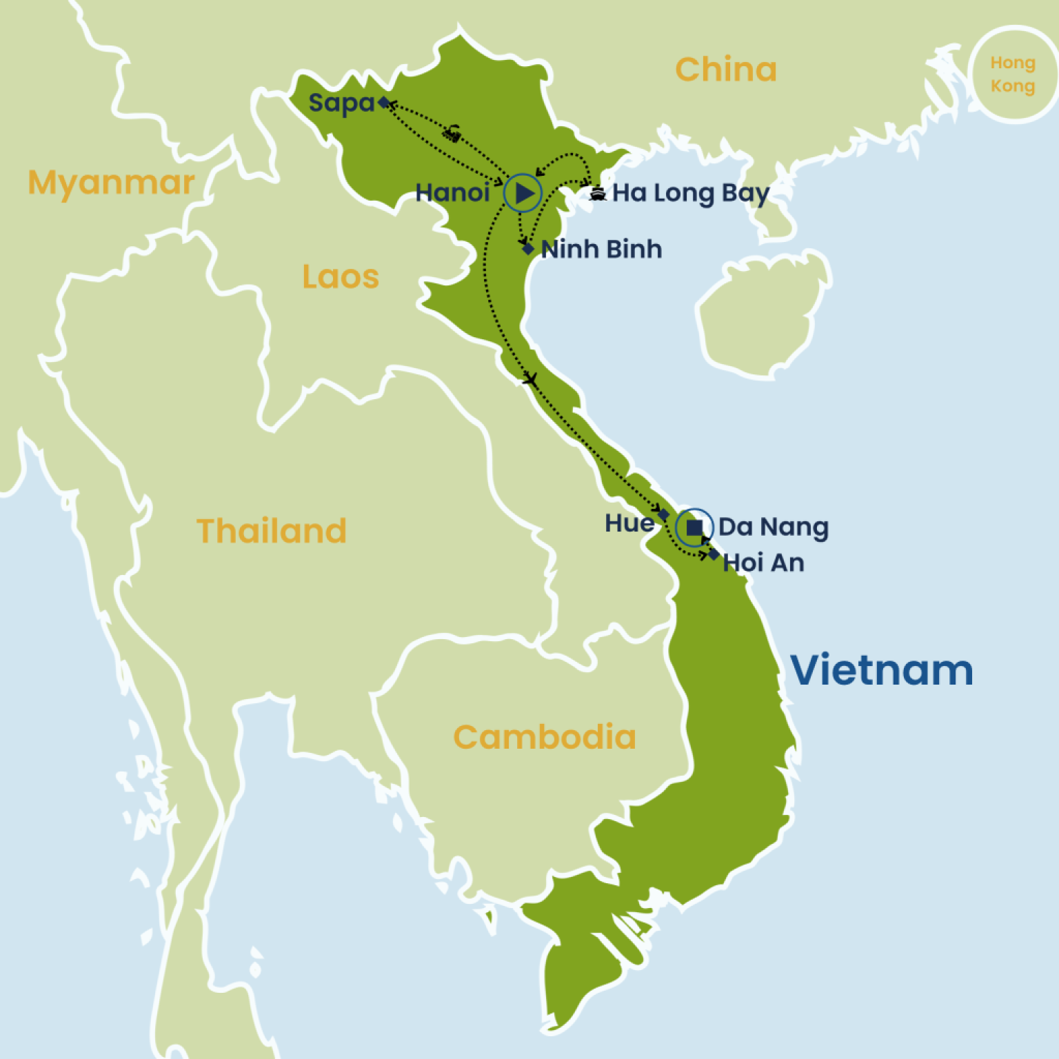 Vietnam Classic Journey – Sapa, Hanoi, Halong, Ninh Binh, Hue, Hoi An ...