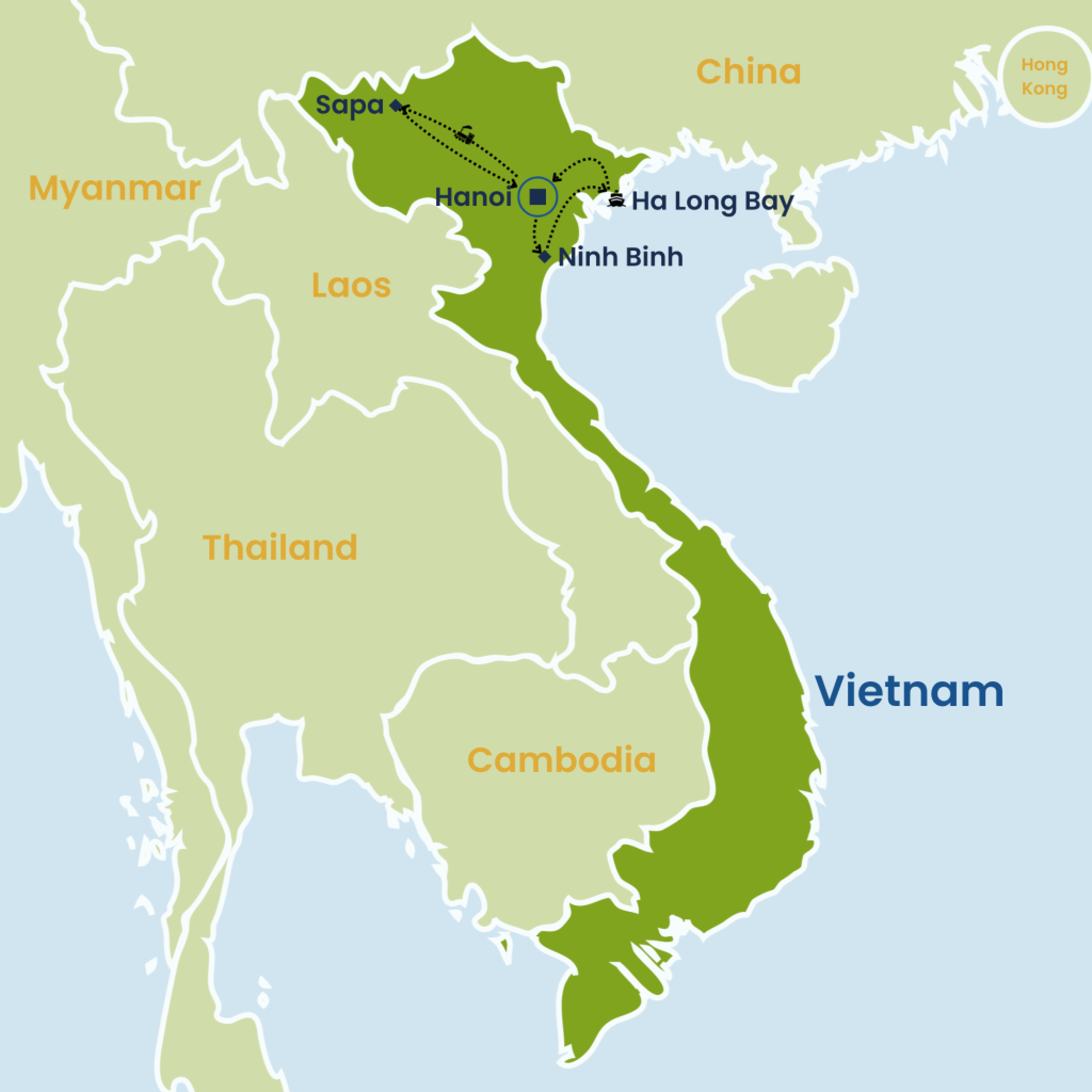 Vietnam Northern Icons – Sapa, Hanoi, Halong, Ninh Binh – Kavaya Travel ...